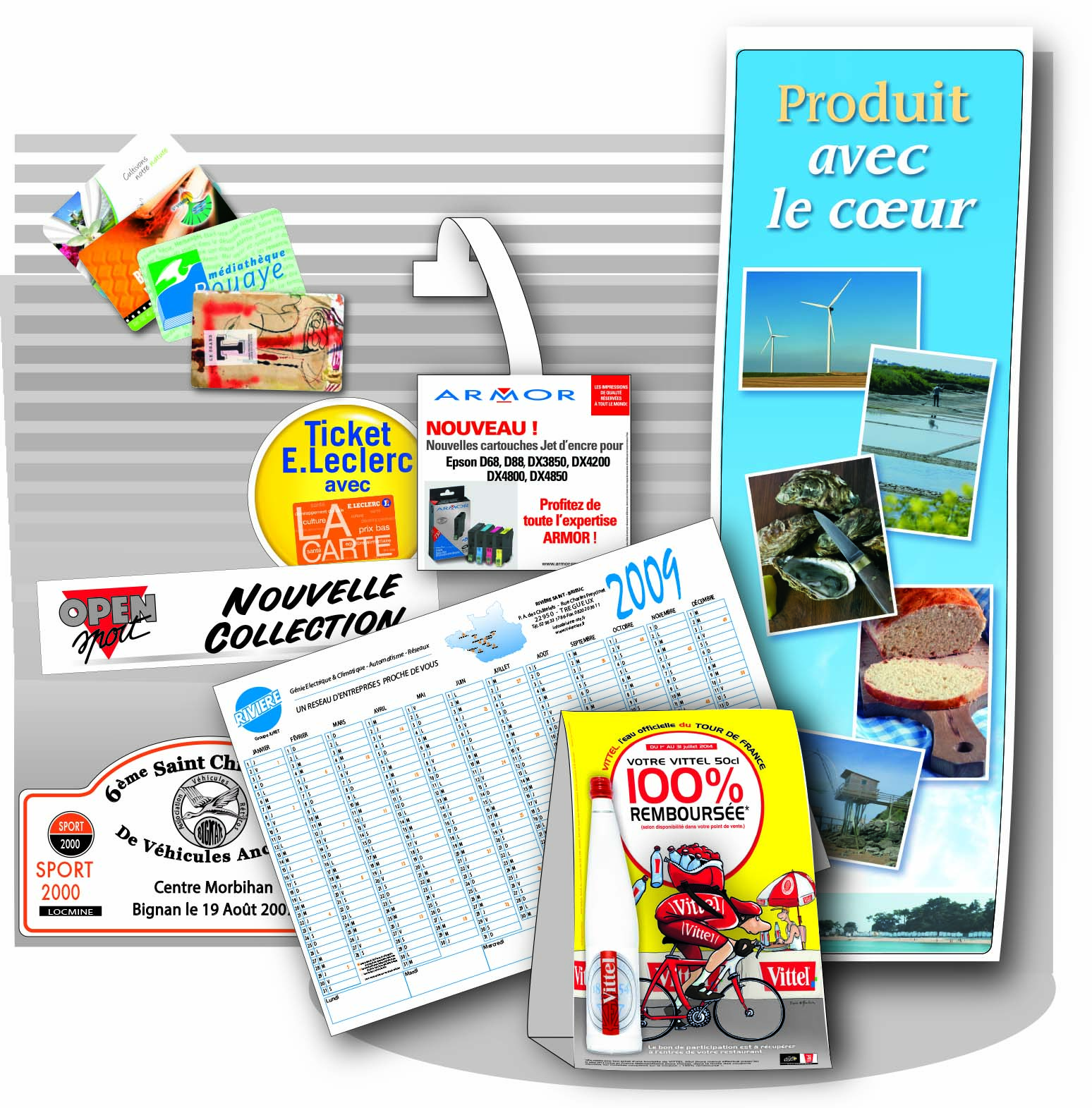 Impression sur PVC personnalisée - AB - Sérigraphie